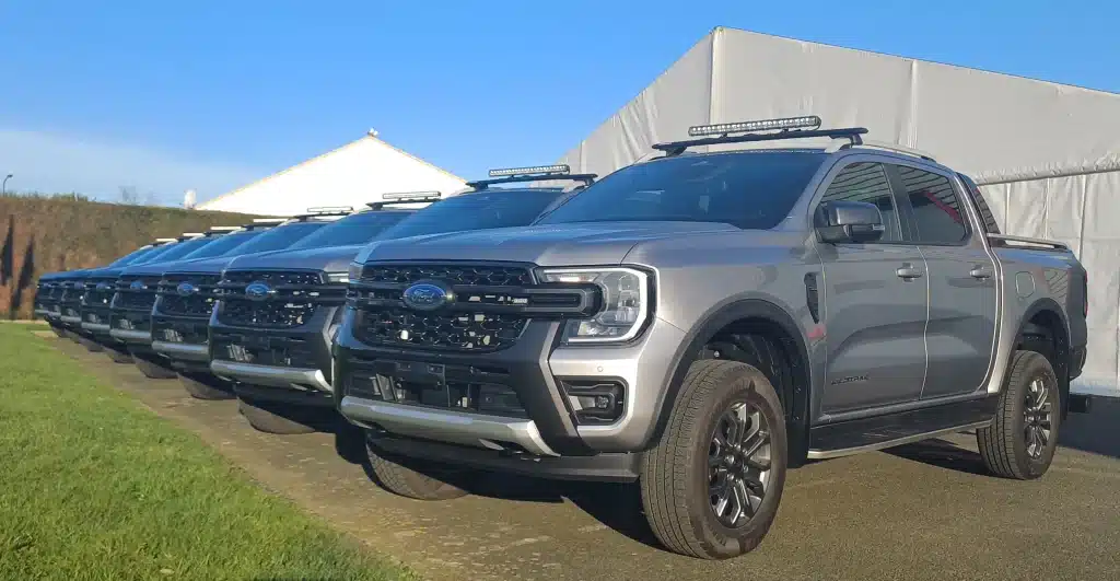 Ford Ranger armoured to level B6 - Centigon France